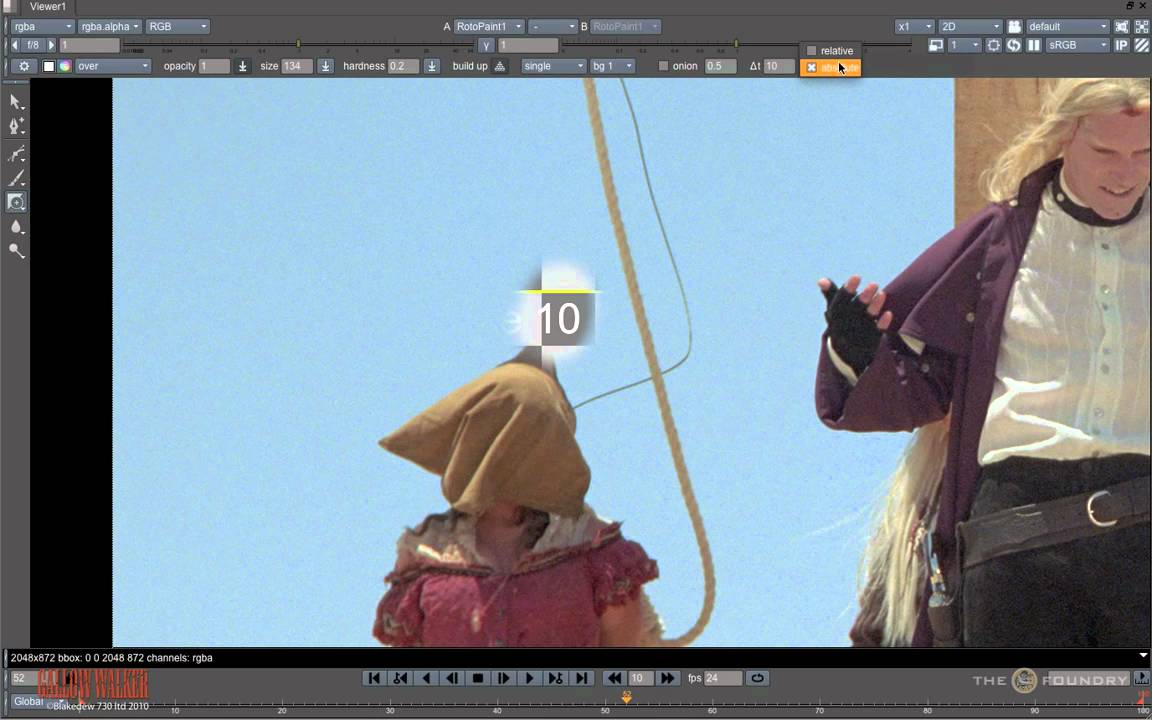 Nuke Wire Removal In Rotopaint Youtube