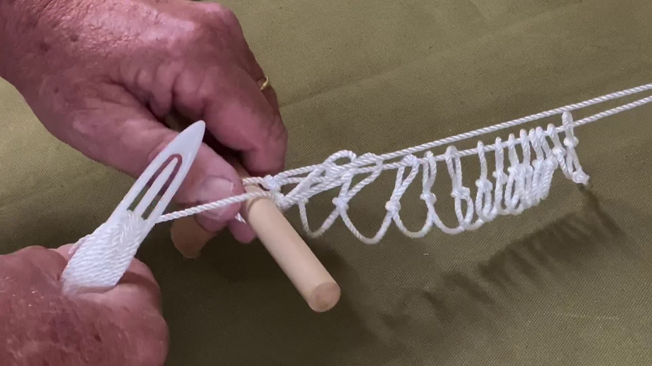 Making Cast Nets Part 2 Youtube