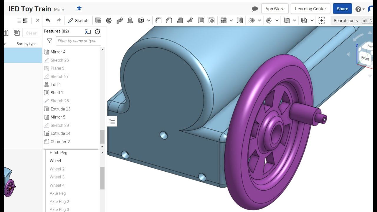 Train Wheel Onshape At Susan Villanueva Blog