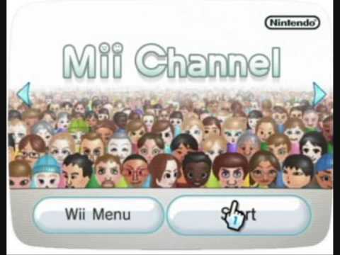 Mii Channel Theme Nintendo Wii Music Youtube