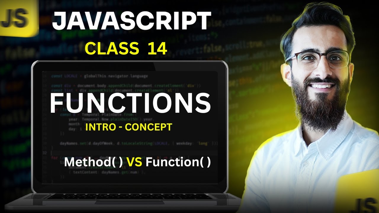 Javascript Class 14 Functions Intro With Deep Concept Es6