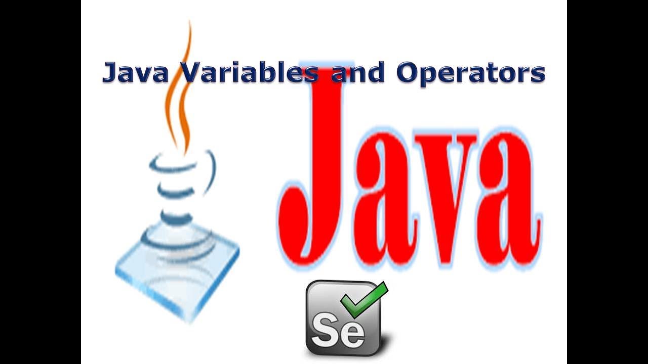Selenium Lesson 8 Java Variables And Operators Java For Selenium G C