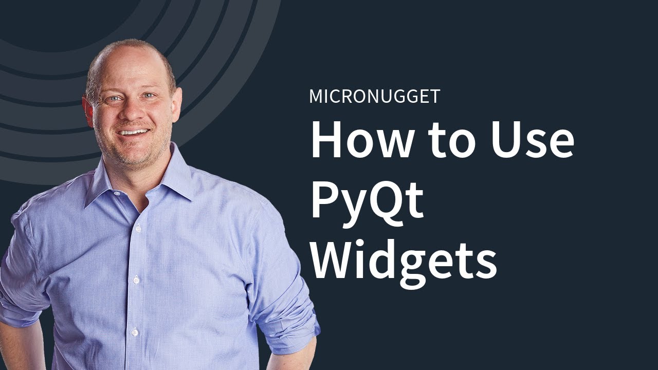 Pyqt Basics Using Widgets Quadexcel