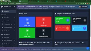Tutorial Pengisian E Rapor Kurikulum Merdeka Rapor Sp Tahun 2022 2023 ...