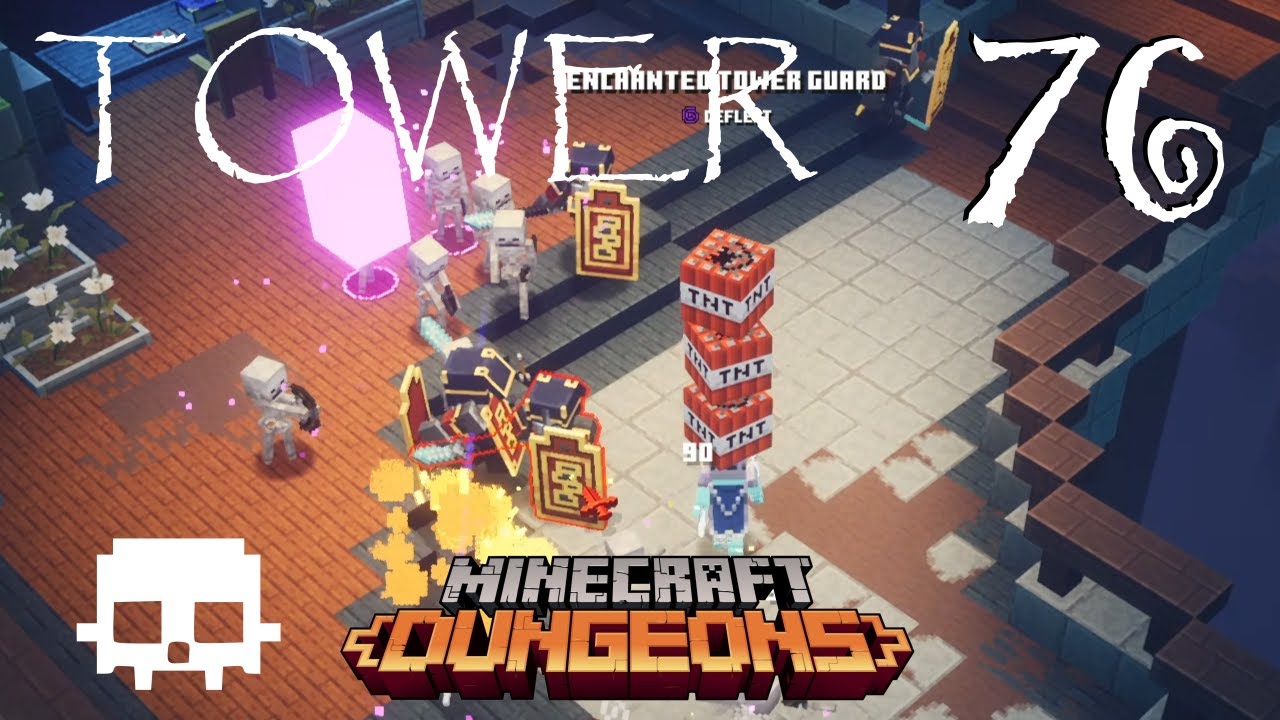 Minecraft Dungeons Tower 76 Default No Commentary Gameplay Youtube