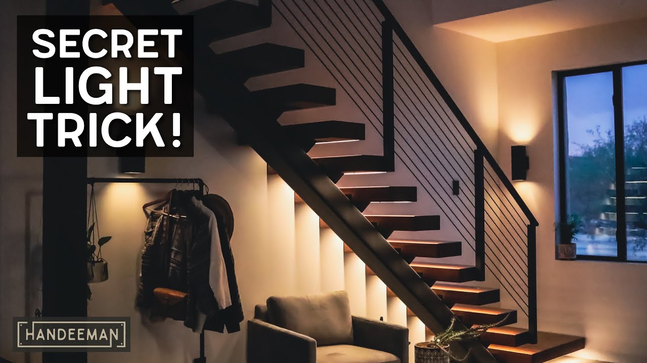 This Diy Floating Staircase Has A Special Trick Youtube