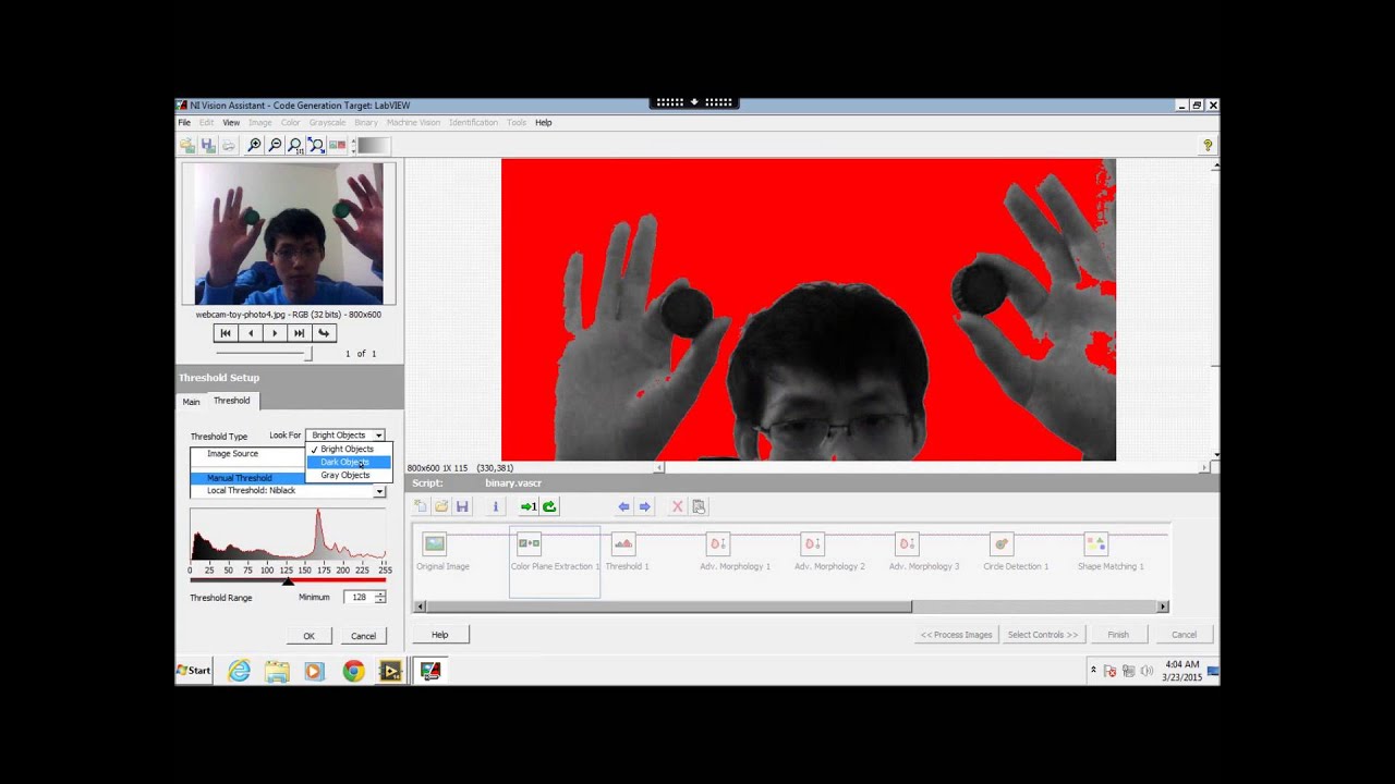 Image Analysis Using Labview Youtube