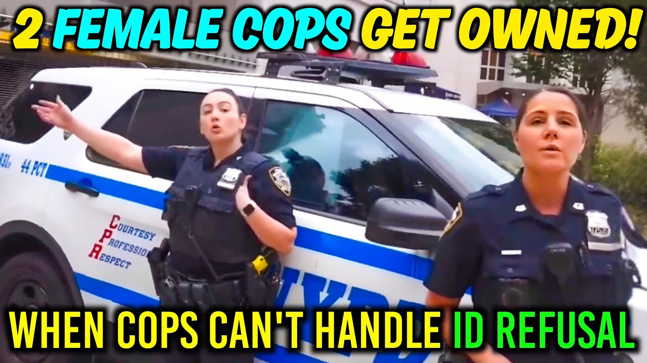 When Female Cops Get Owned Epic Id Refusal Youtube