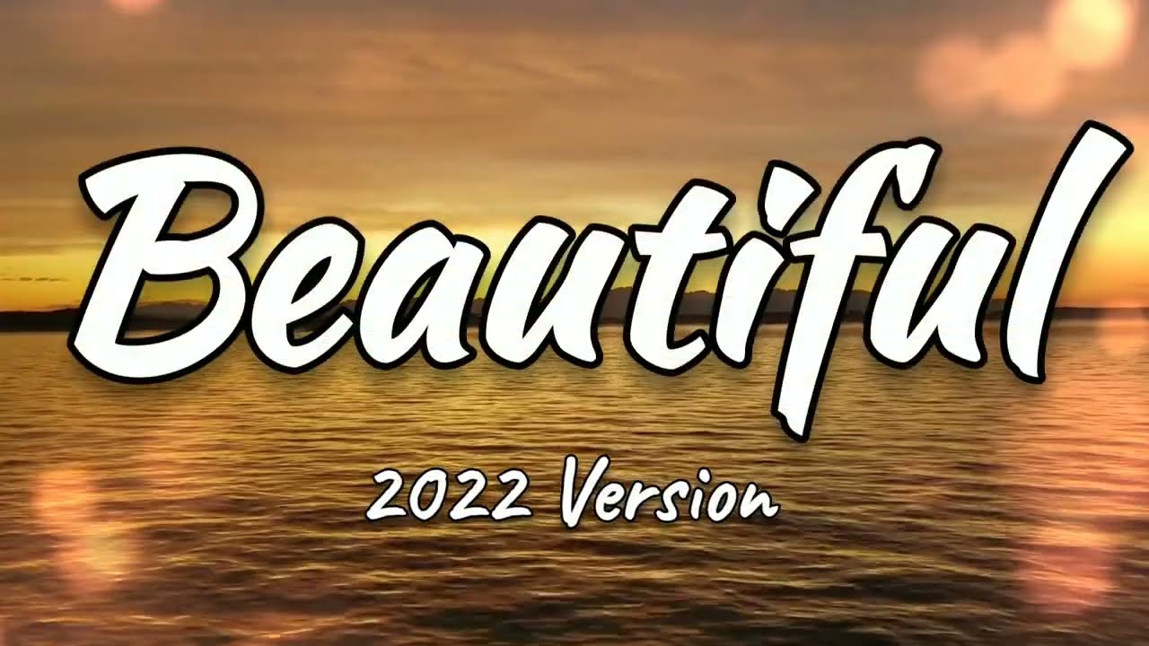 Christina Aguilera Beautiful 2022 Version Lyrics Youtube