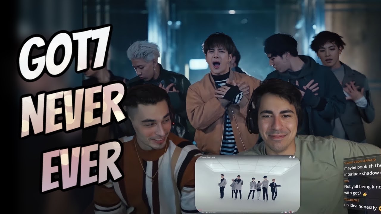 Got7 Never Ever M V Reaction Youtube