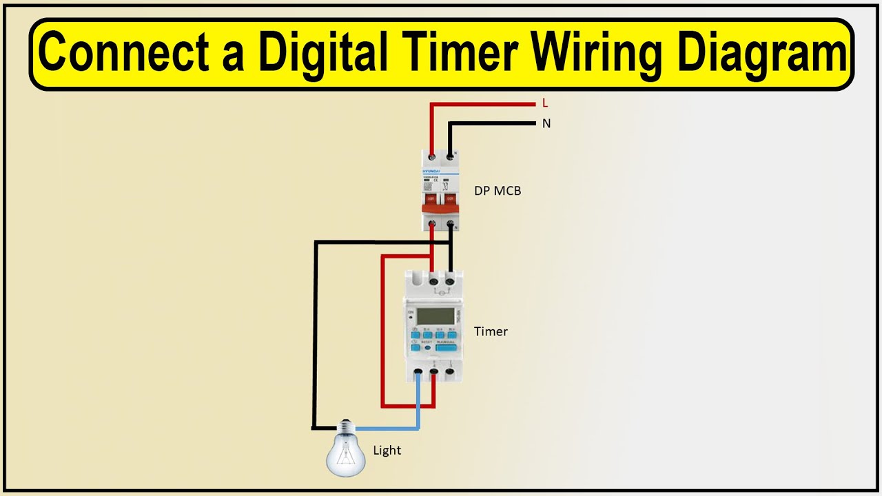 Everything About Digital Timer Setting Working And Wiring 44 Off