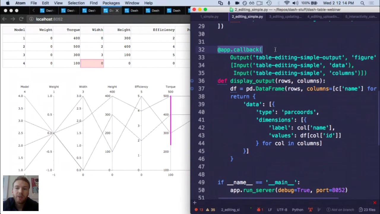 An Introduction To Dash Datatable Youtube