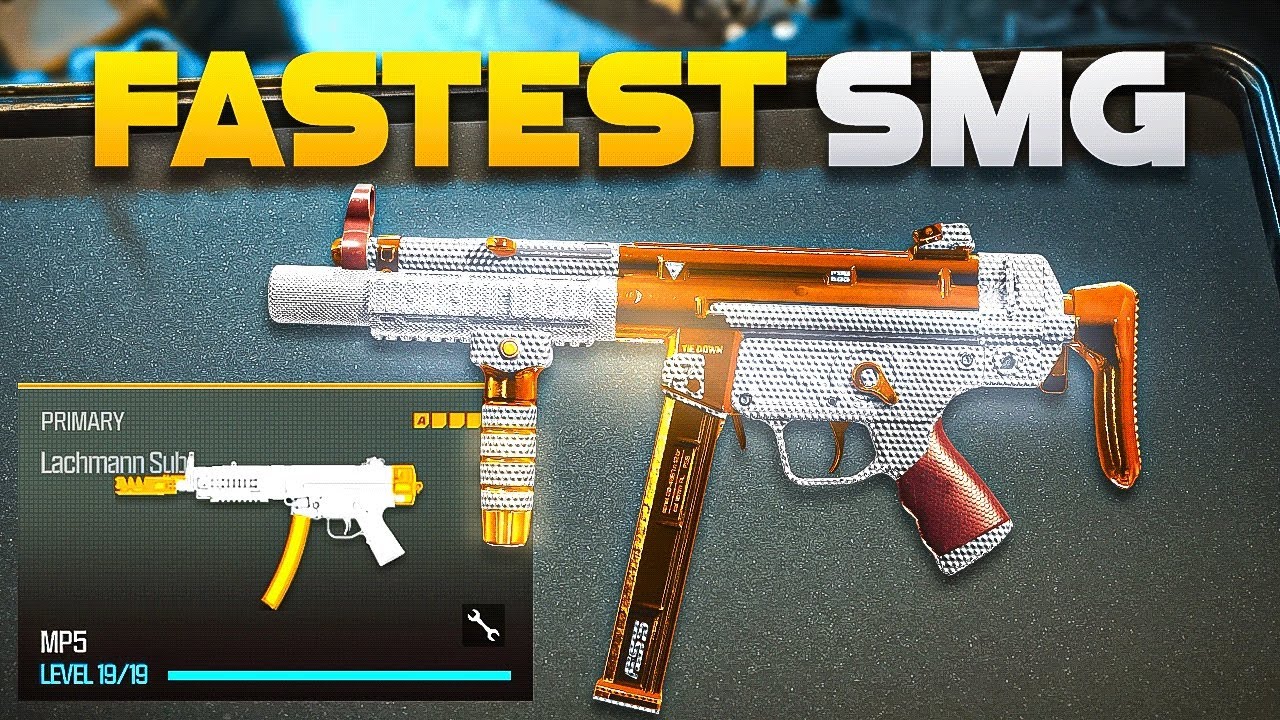 New Fastest Killing Smg In Warzone Mp5 Youtube