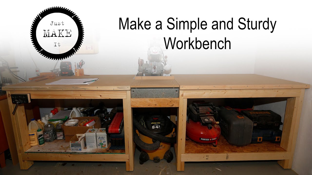 Build Workbench With 2x4 Garden Furniture Cad Plans