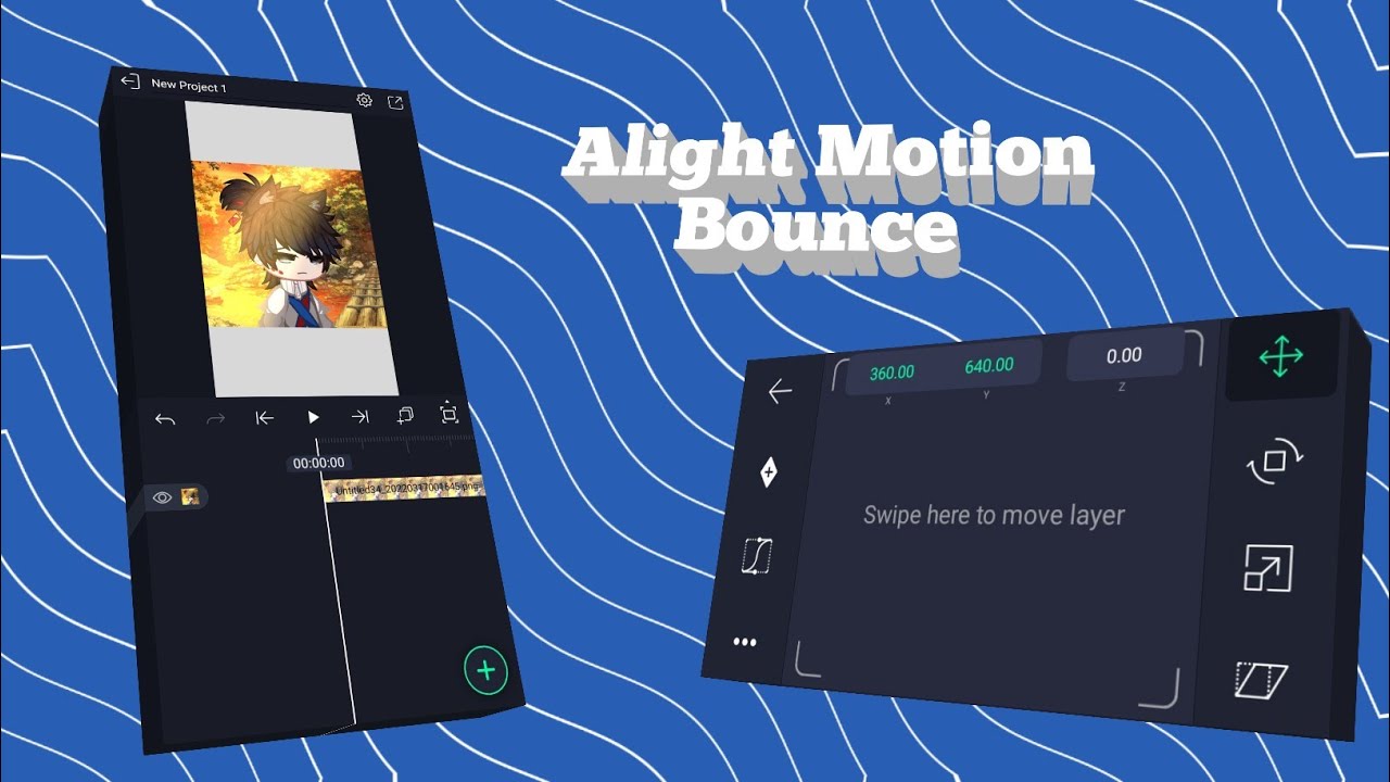 Bounce Tutorial рџ Alight Motion Tutorial Johnamx Youtube