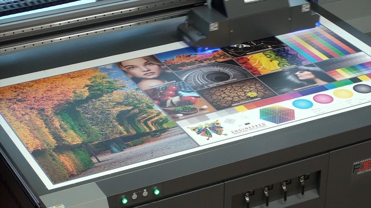 Wide Format Flatbed Uv Led Printers Engineered Printing Solutions