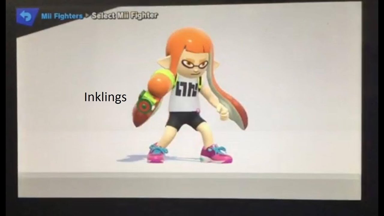Inkling Mii Creation Guide 2 Youtube