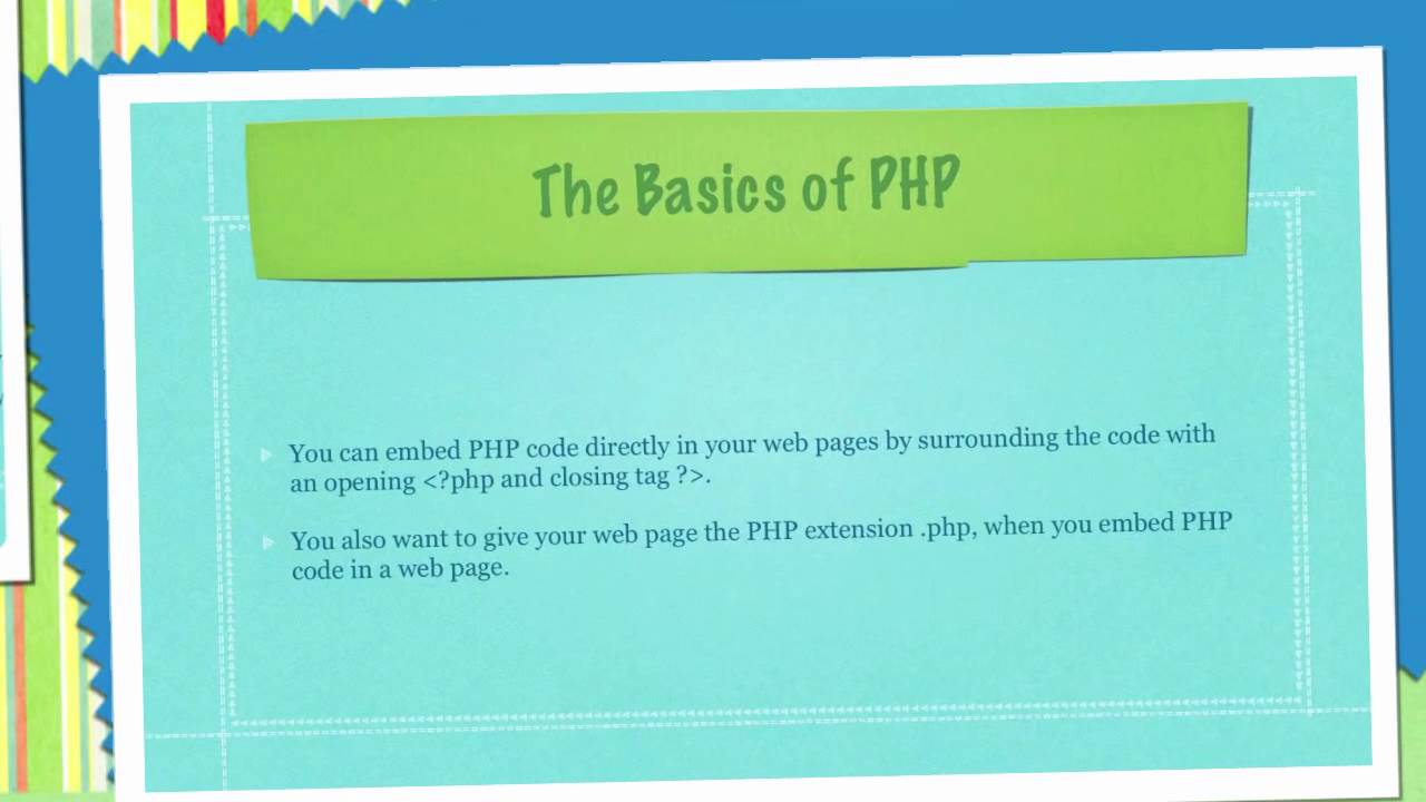 How To Code Php Tutorial 1 Youtube