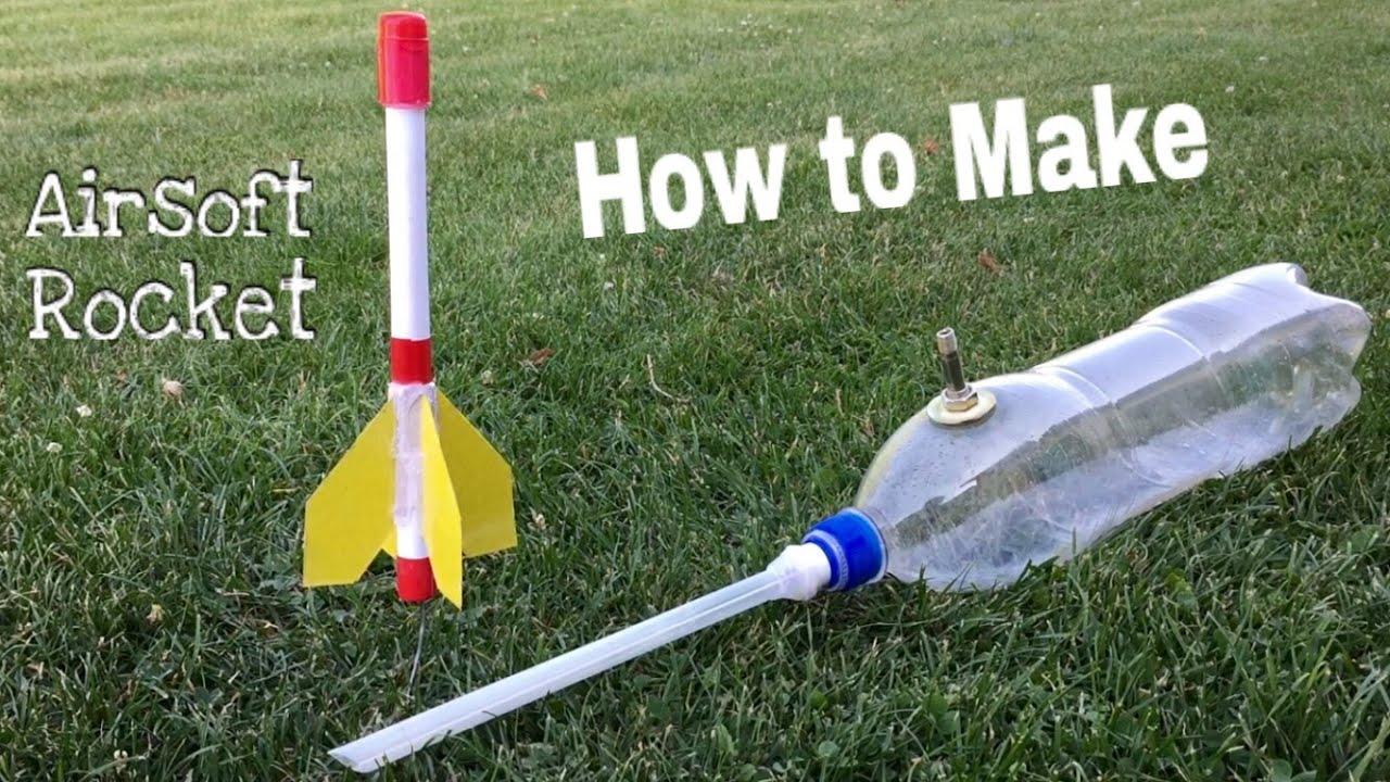 How To Make A Paper Rocket Simple Airsoft Rocket Launcher Youtube