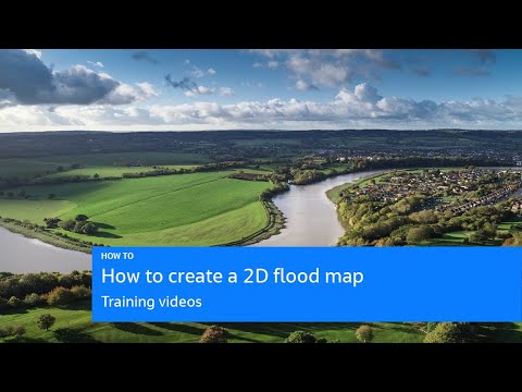 How To Create A 2d Flood Map Youtube