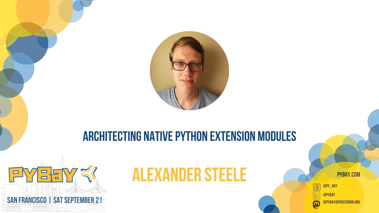 Pyvideo Org Architecting Native Python Extension Modules