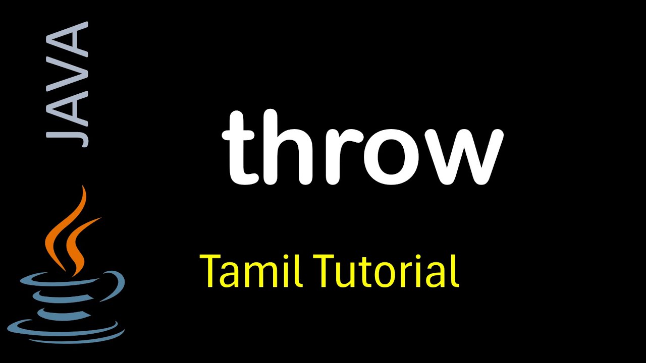 Throw Keyword Java Interview Question Youtube