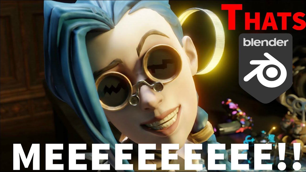 Arcane Fan Animation 3d Blender Youtube