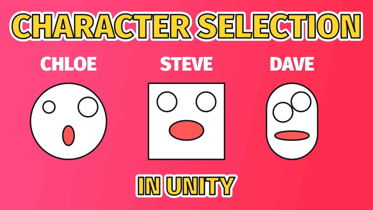 Character Selector In Unity Youtube