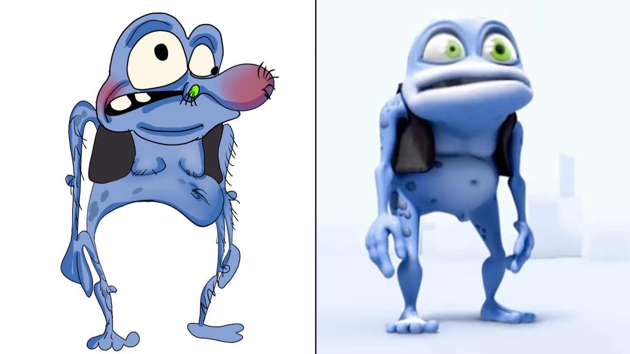 Crazy Frog Meme Funny Crazy Frog Axel F Song Funny Drawing Meme