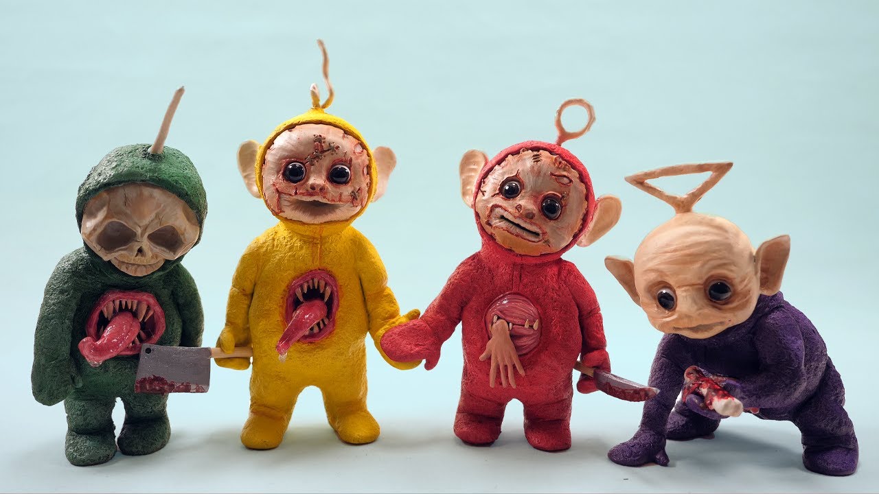 These Cursed Teletubbies Are The Stuff Of Nightmares