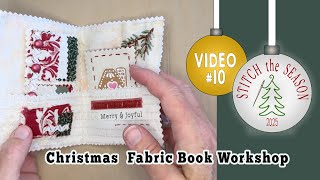 Best Christmas Fabric Project Part 10 Stitch The Season 2025 Christmas ...