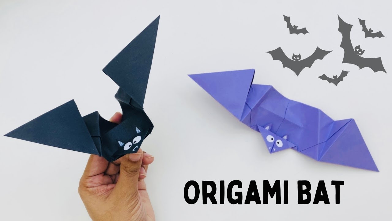 Origami Flapping Bat