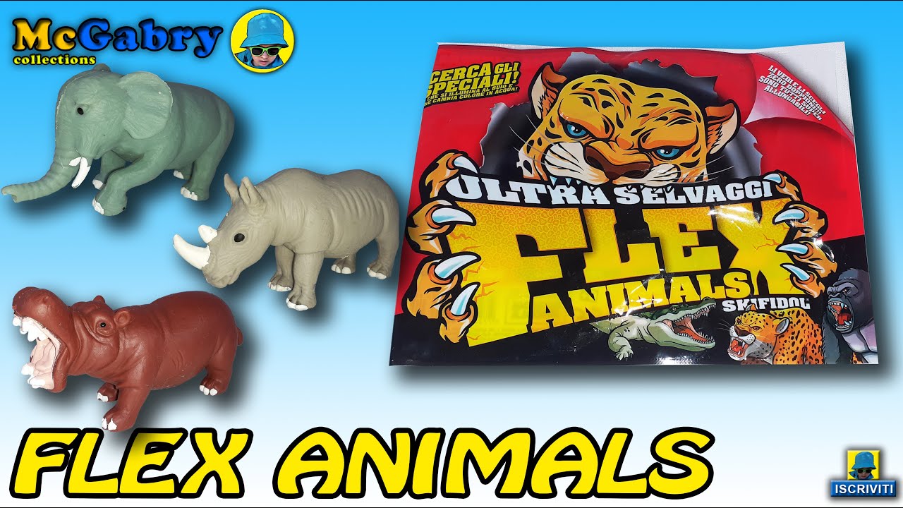 Skifidol Flex Animals Ultra Selvaggi Unboxing Edicola Youtube