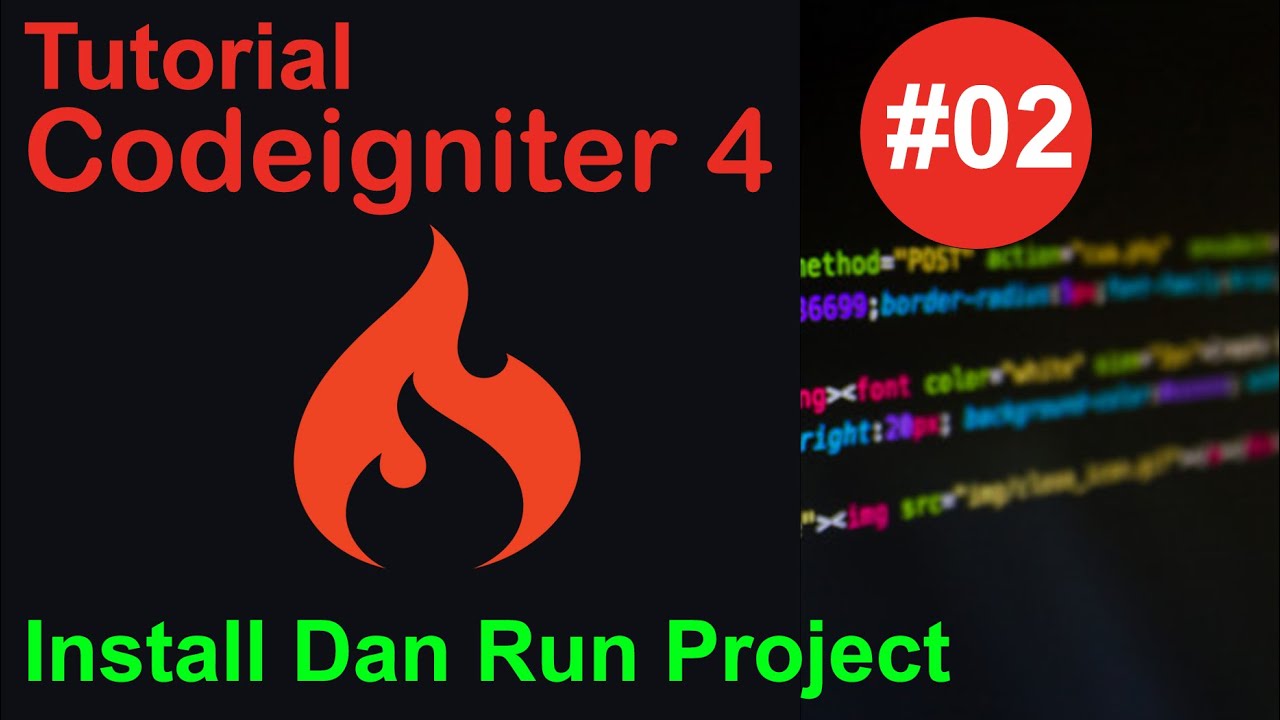 02 Belajar Codeigniter 4 Indonesia Install Dan Run Project Youtube