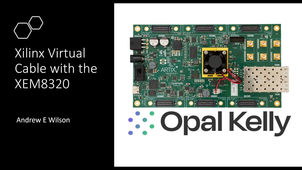 Xilinx Virtual Cable With The Xem8320 Part 2 Youtube