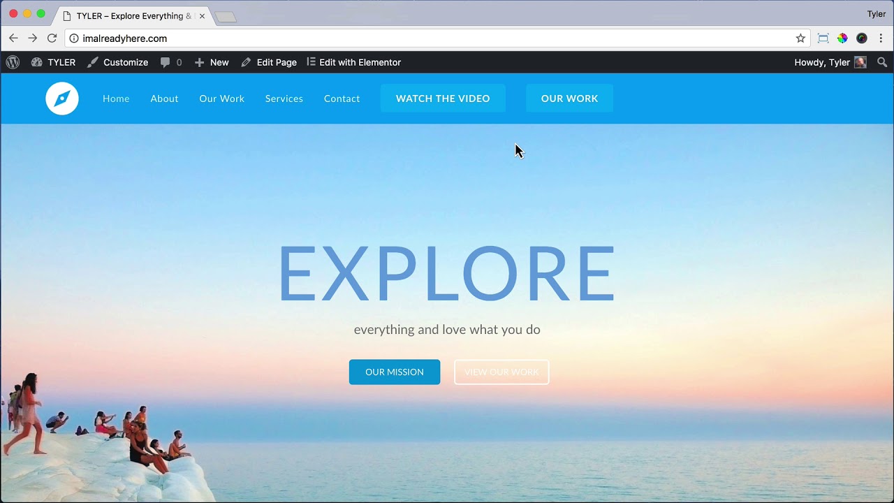 Add Buttons To Oceanwp Theme 26 Youtube