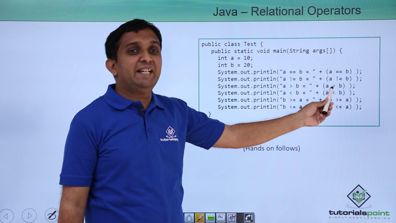 Java Relational Operators Youtube