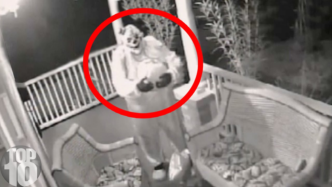 10 Creepiest Surveillance Footages Youtube