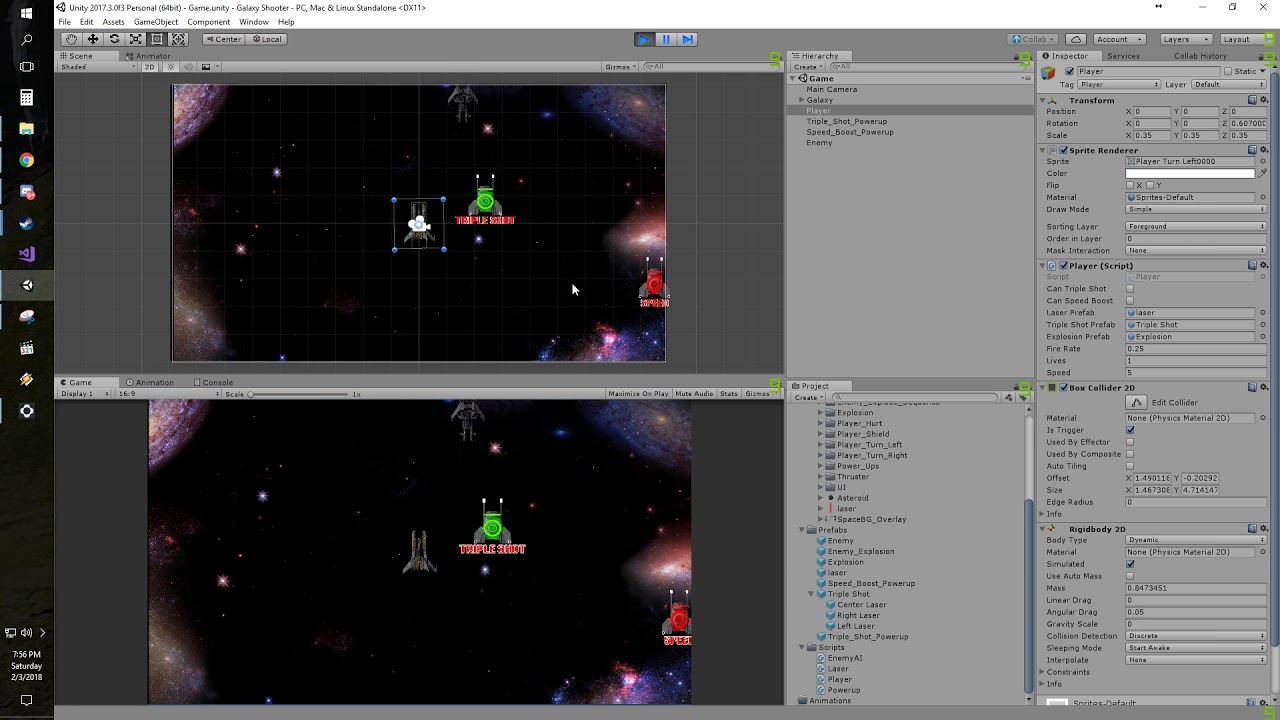 Unity Tutorial Ship Explosions Youtube