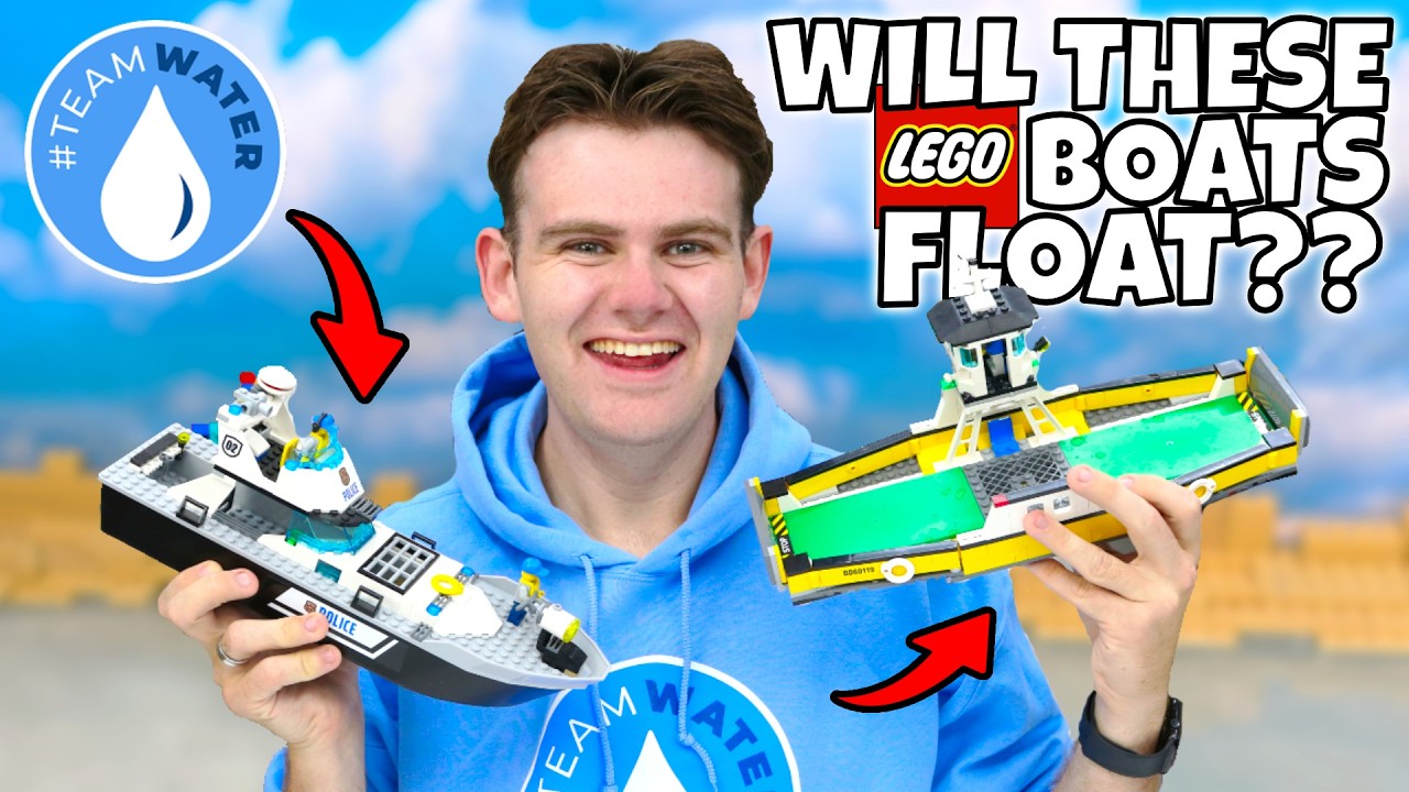 Do These Lego Boats Float Youtube