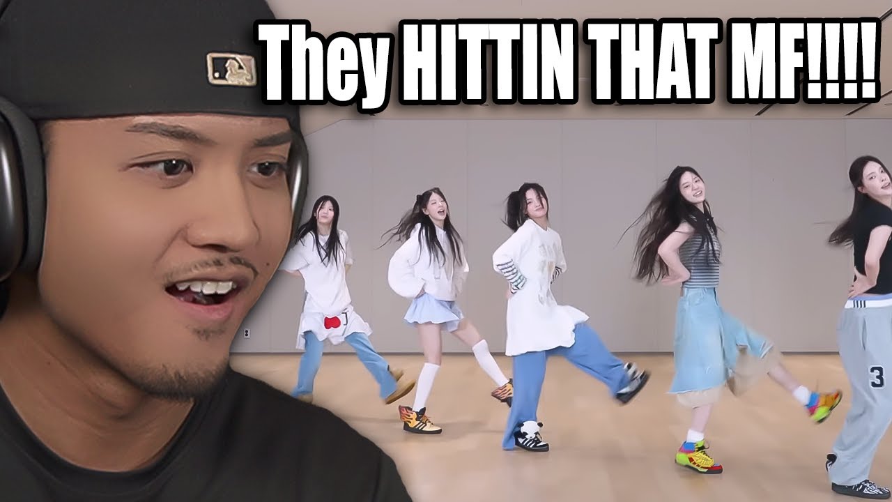 Illit 아일릿 Jellyous Dance Practice Move To Performance Reaction