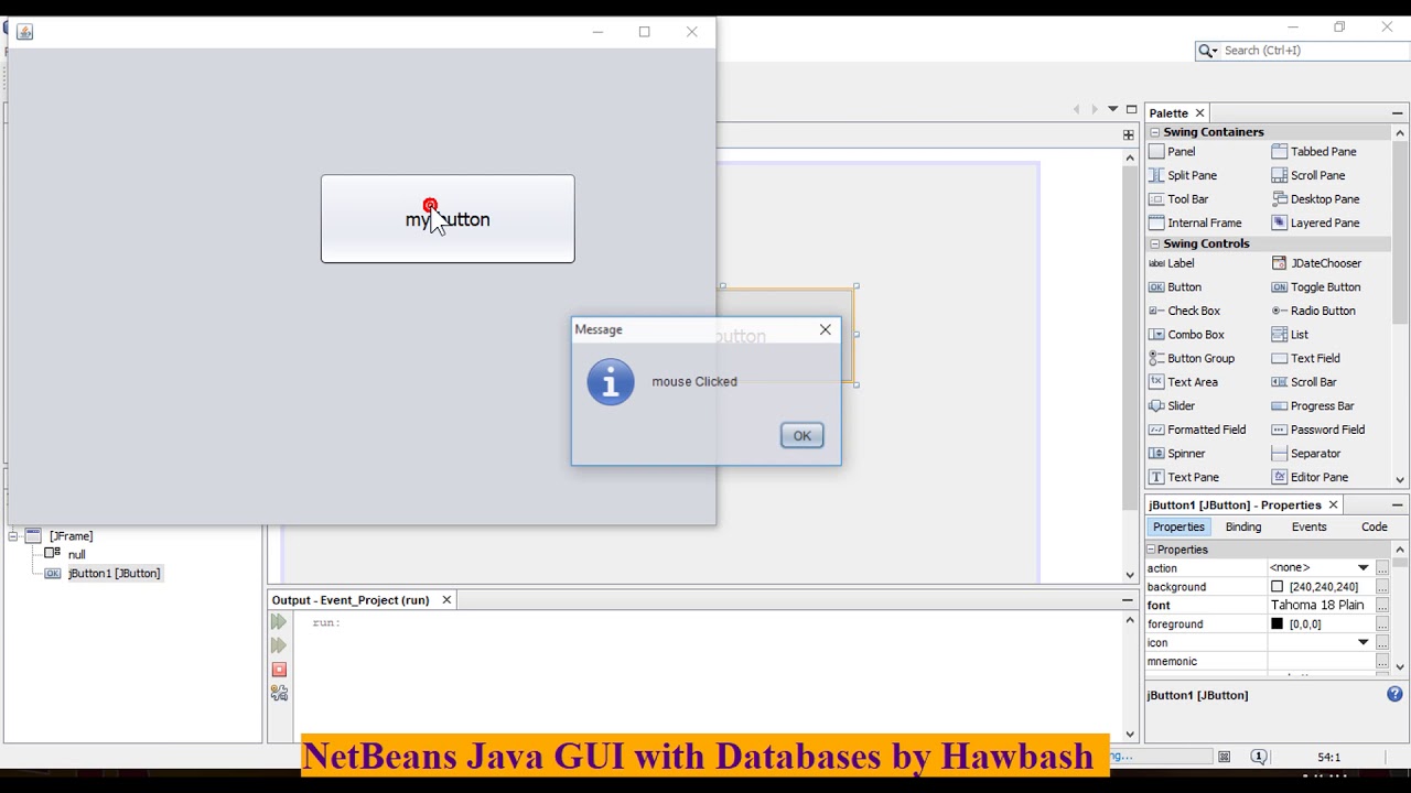 14 Java Gui Using Mouse Event In Java Youtube