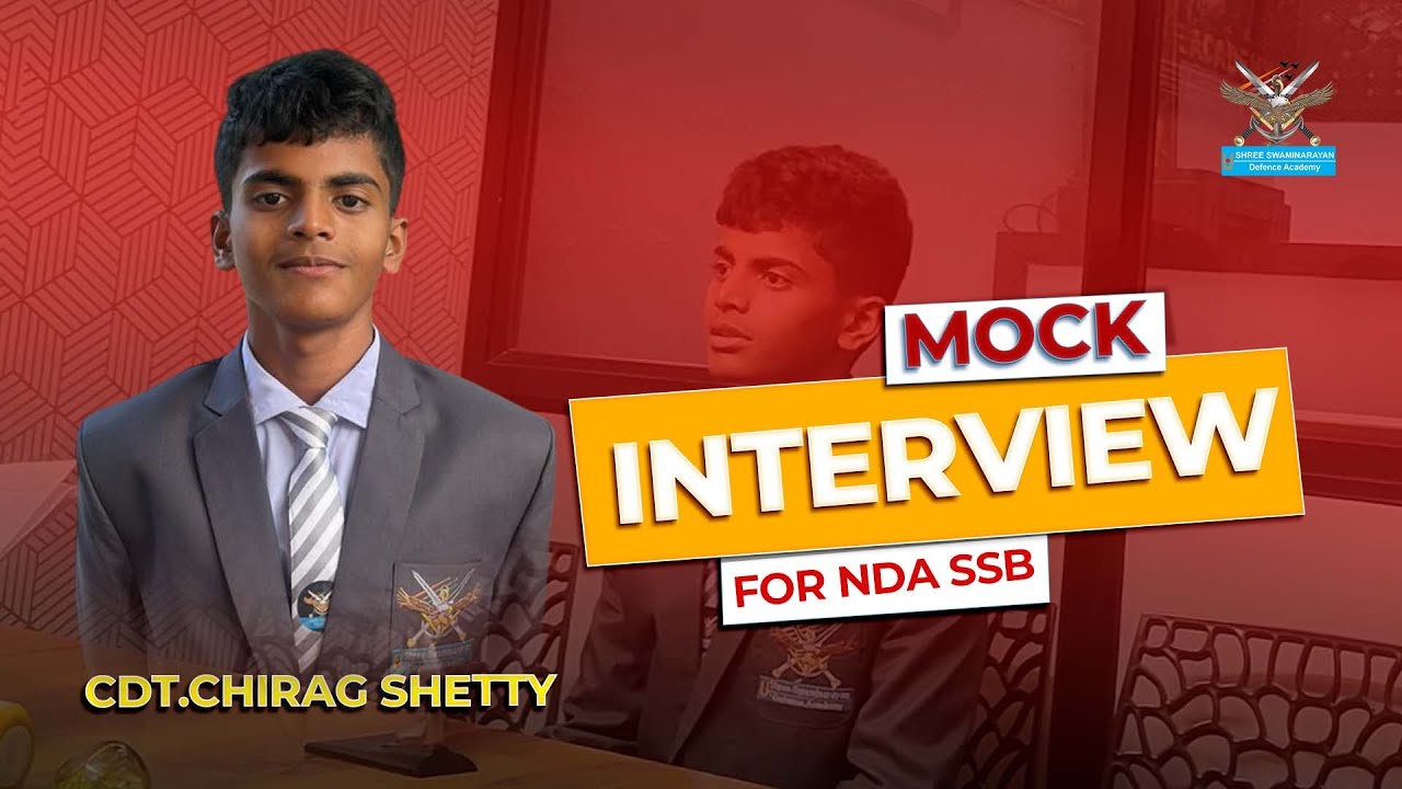 Mock Ssb Interview For Nda Youtube