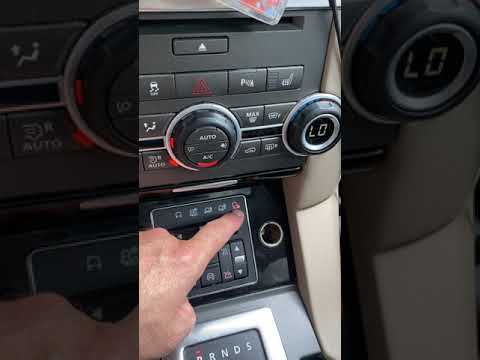 Land Rover Lr4 Hd Package How To Lock The Diffs Youtube