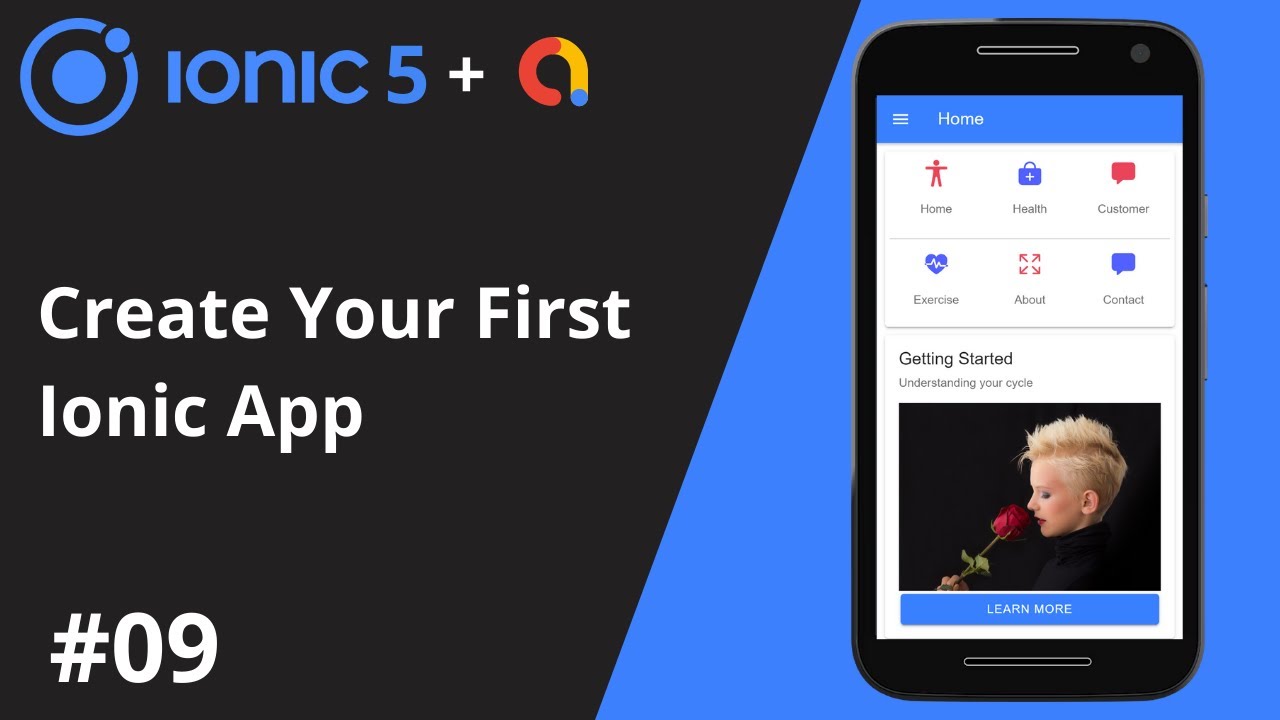 Ionic 5 Tutorial 9 Create Your First Ionic App Youtube