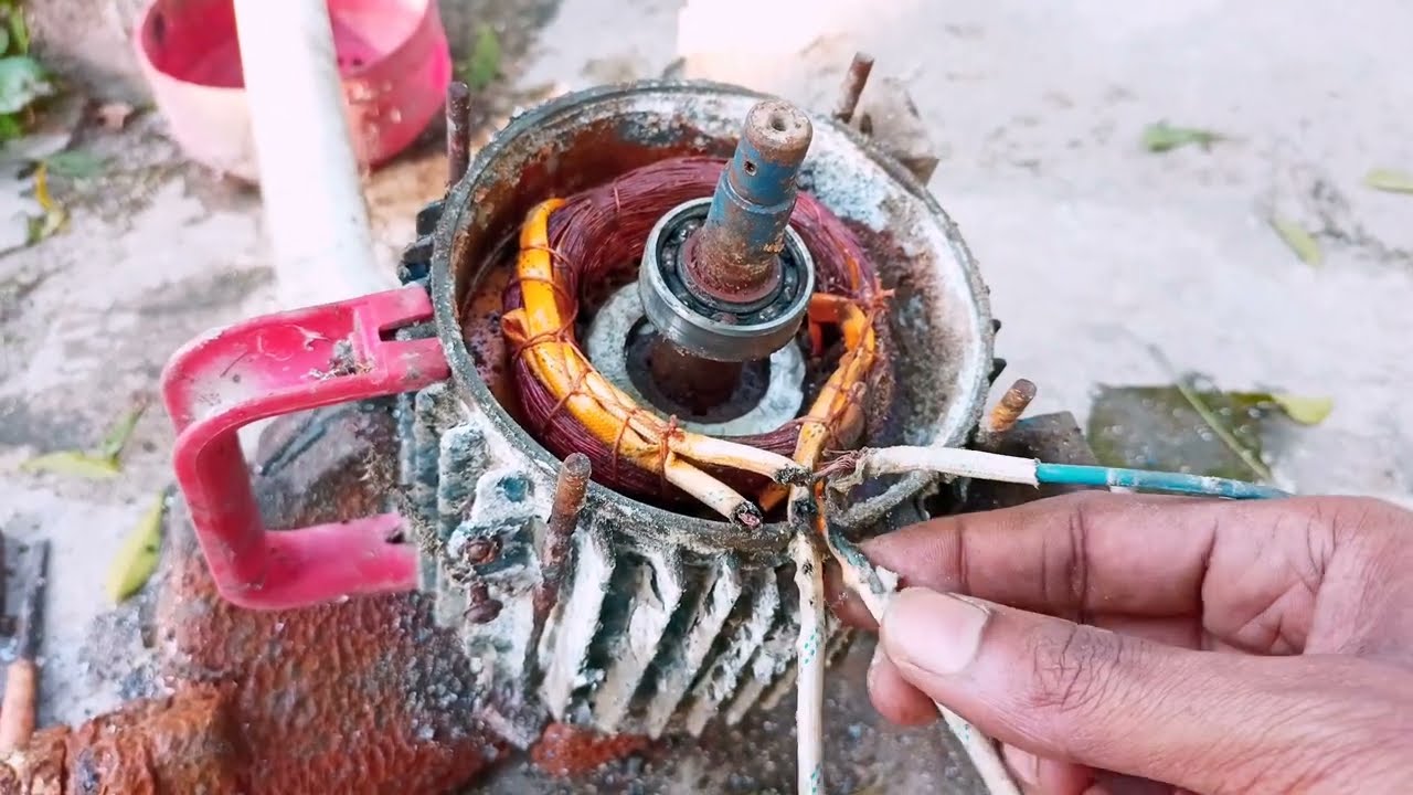 Repair Water Pump At Home Youtube
