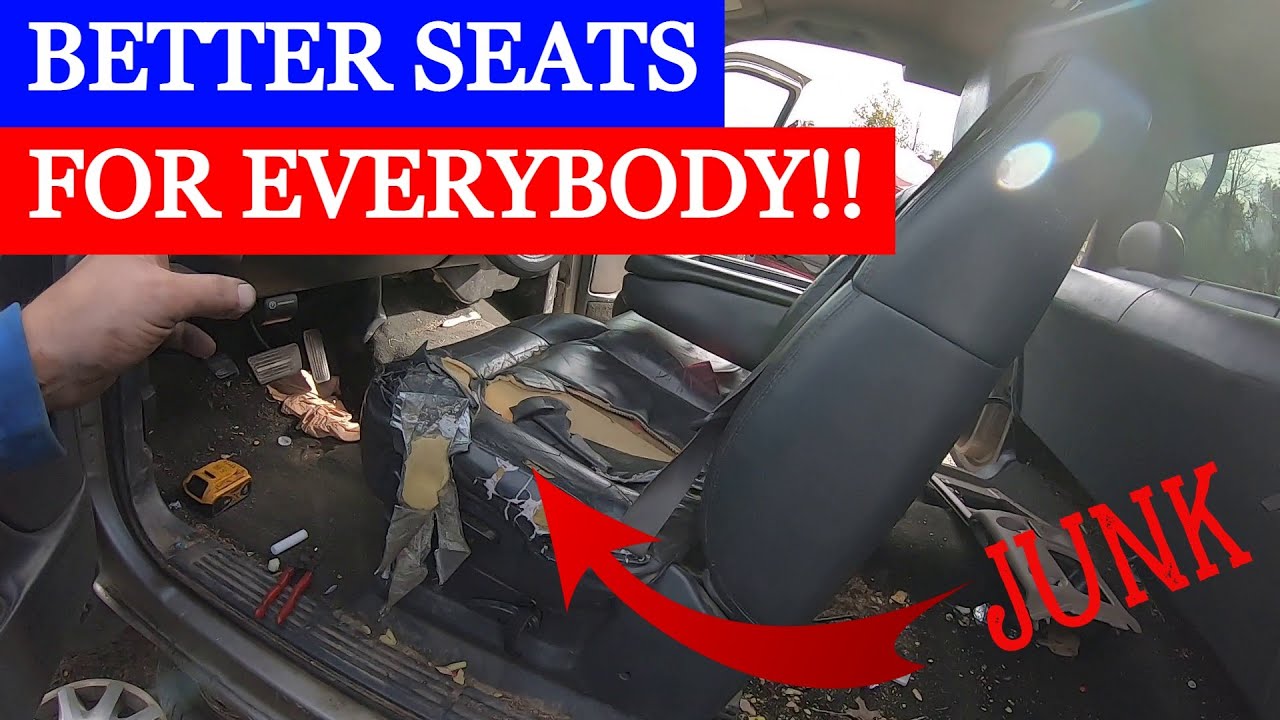 Simple Trick For Junkyard Power Seat Removal Youtube