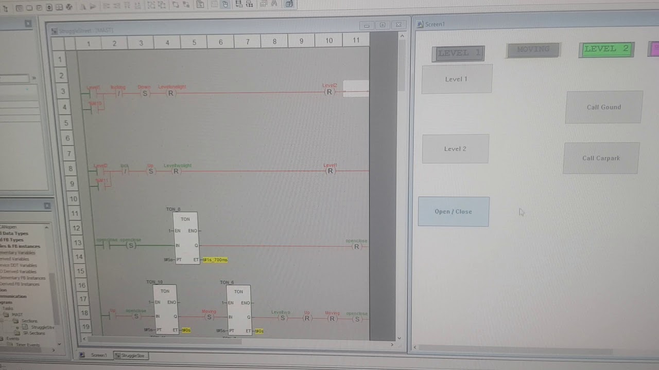 Plc Elevator Youtube