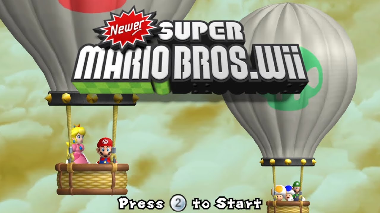 Newer Super Mario Bros Wii Walkthrough Youtube
