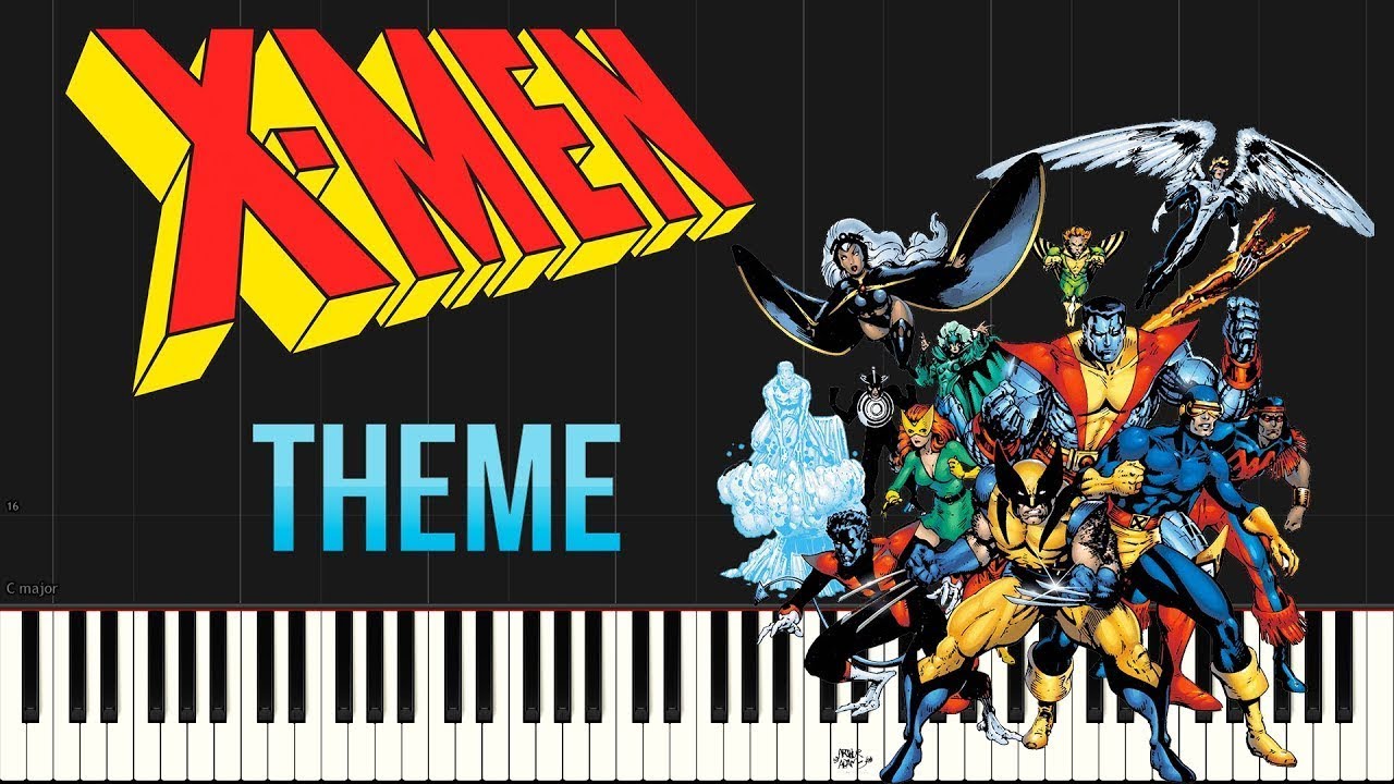 X Men Intro 90s Piano Youtube